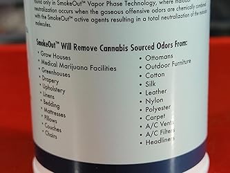 Amazon.com: SmokeOut - Commercial Strength Odor Eliminator ...