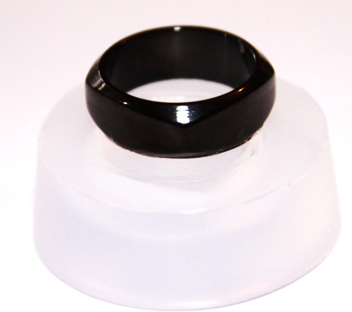 Amazon.com: Clear-silicone Square Ring mold, 8mm Height. Size 8.(1-38 ...