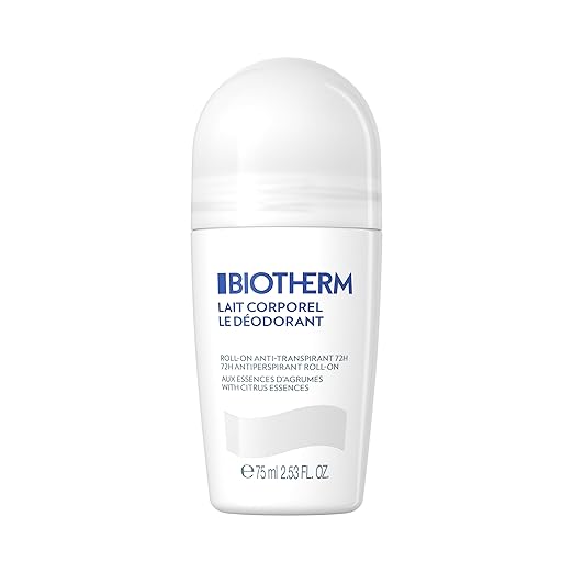 Biotherm Anti-Perspirant Roll-On Deodorant, 72 Hour Sweat And Odor ...