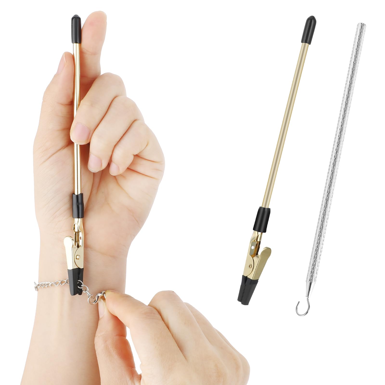 Amazon.com: 2Pcs Bracelet Helper Tool Stainless Wearing Assistance Tool ...