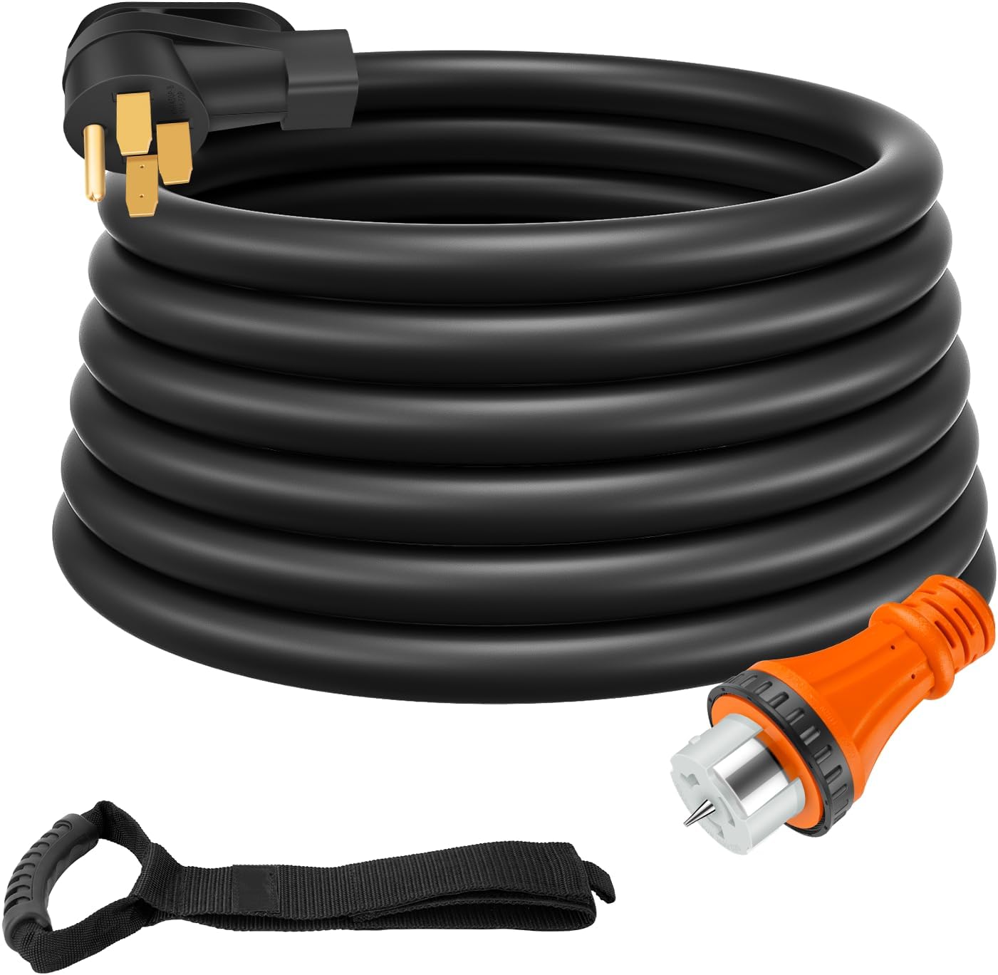 Amazon.com: Generac 6328 25-Foot 30-Amp Generator Cord with NEMA L14-30 ...