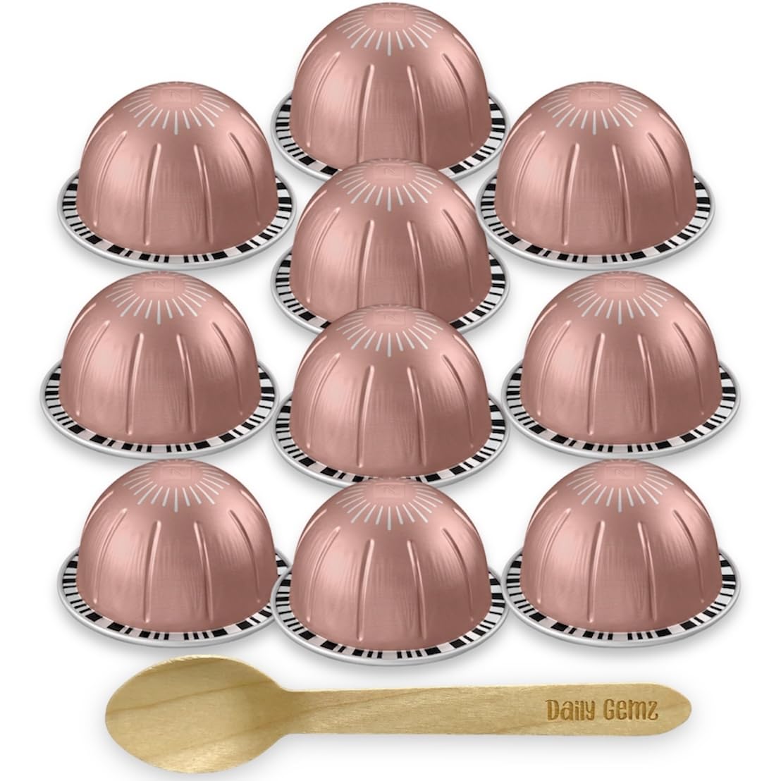 Amazon.com: Daily Gemz Coffee Pod Bundle for Vivida B12 Plus Pods, 1 ...