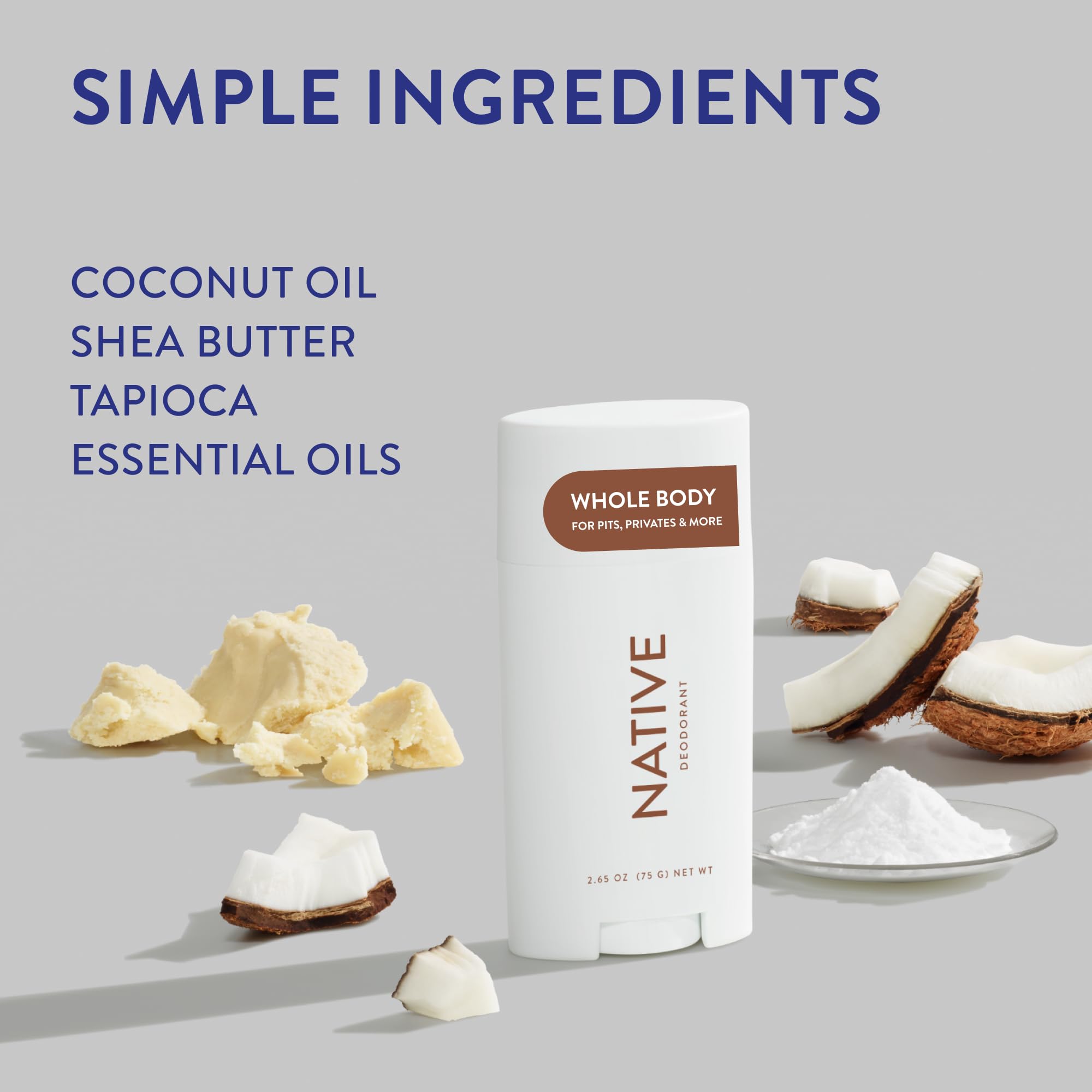 Snapklik.com : Native Whole Body Deodorant Contains Naturally Derived ...