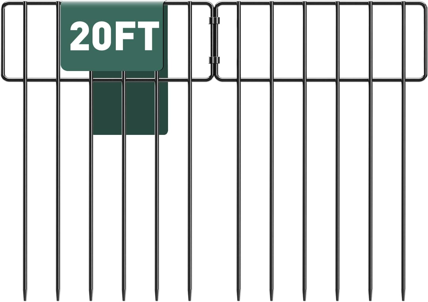 Amazon.com : REIBII Dog Fences for The Yard Dog, Decorative Garden ...