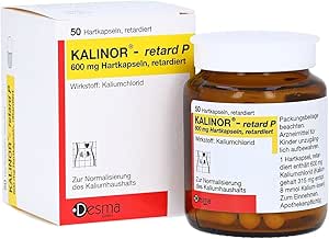 KALINOR retard P 600 mg Hartkapseln 50 St : Amazon.de: Drogerie ...