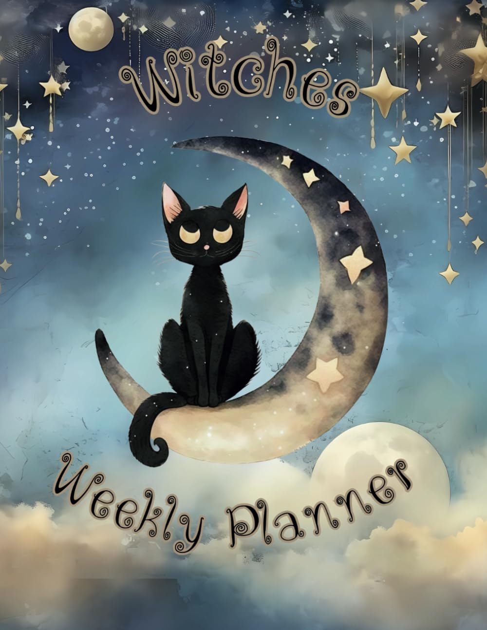 Witches Weekly Planner: Undated, 52 Weeks, Wheel of the Year, Weekly ...