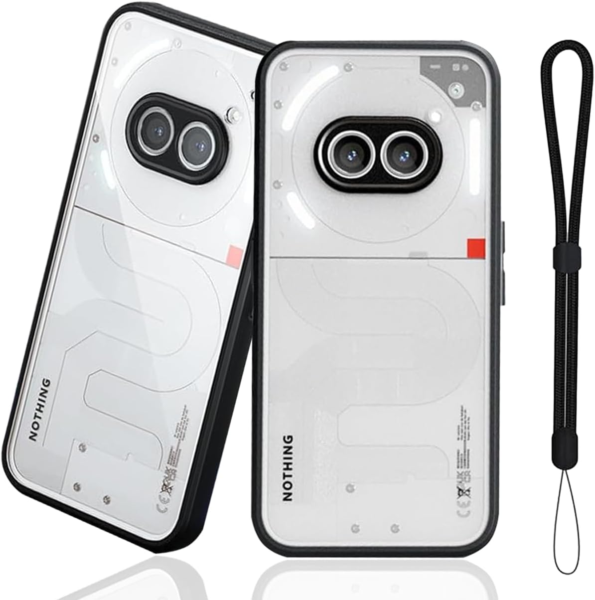 Amazon.co.jp: For Nothing Phone 2a ケース 耐衝撃 PC+TPU素材【BAOLINTX】手触りが良い 指紋 ...