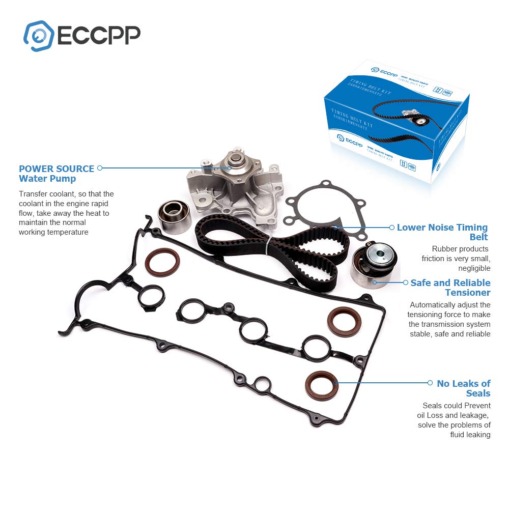 Timing Belt Kit A-Premium For Ford Probe 1993-1997 & Mazda 2.0L Models ...