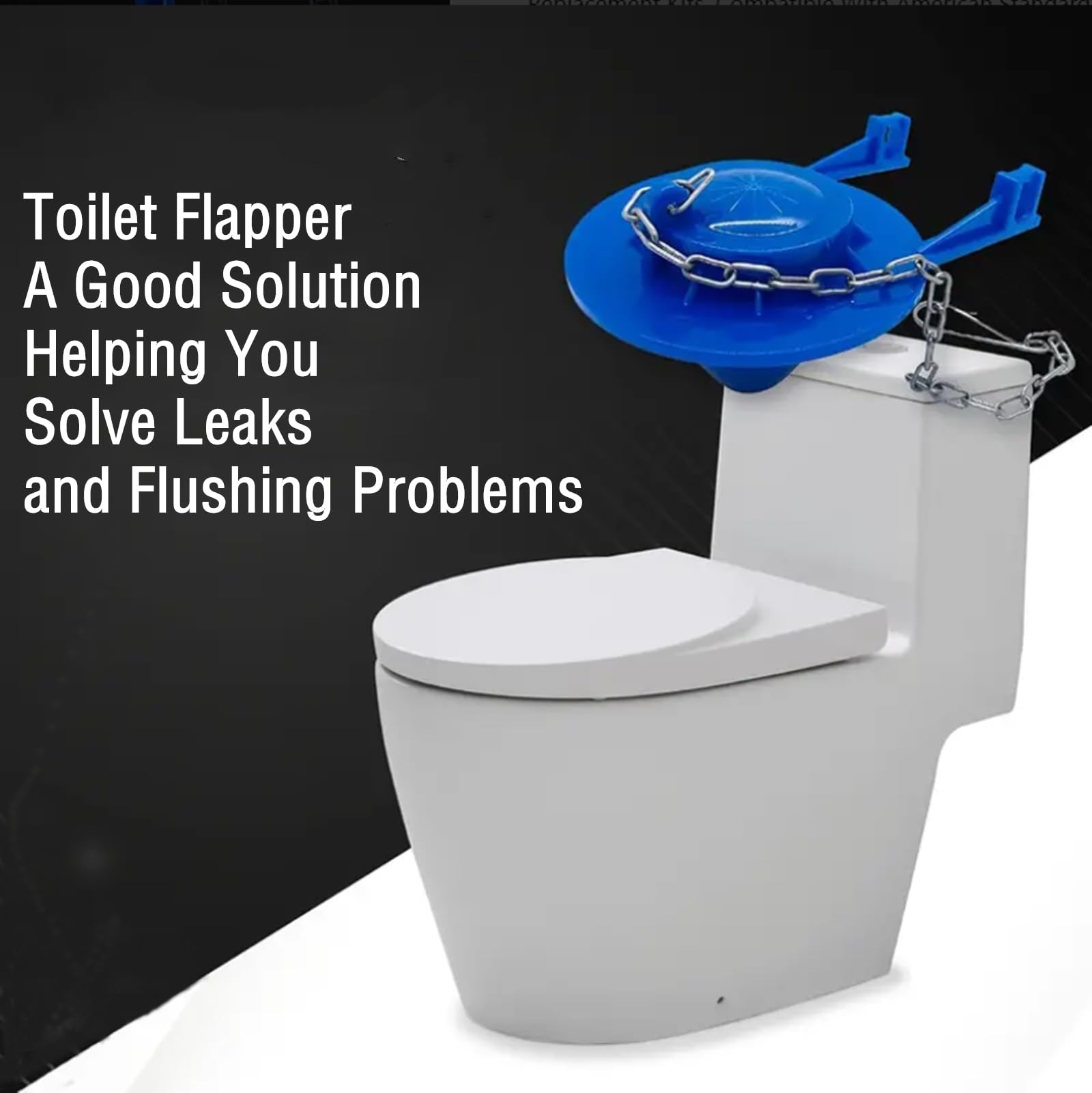 Snapklik.com : 2 Pack Toilet Flappers, Universal 2 Inch Toilet Flapper ...