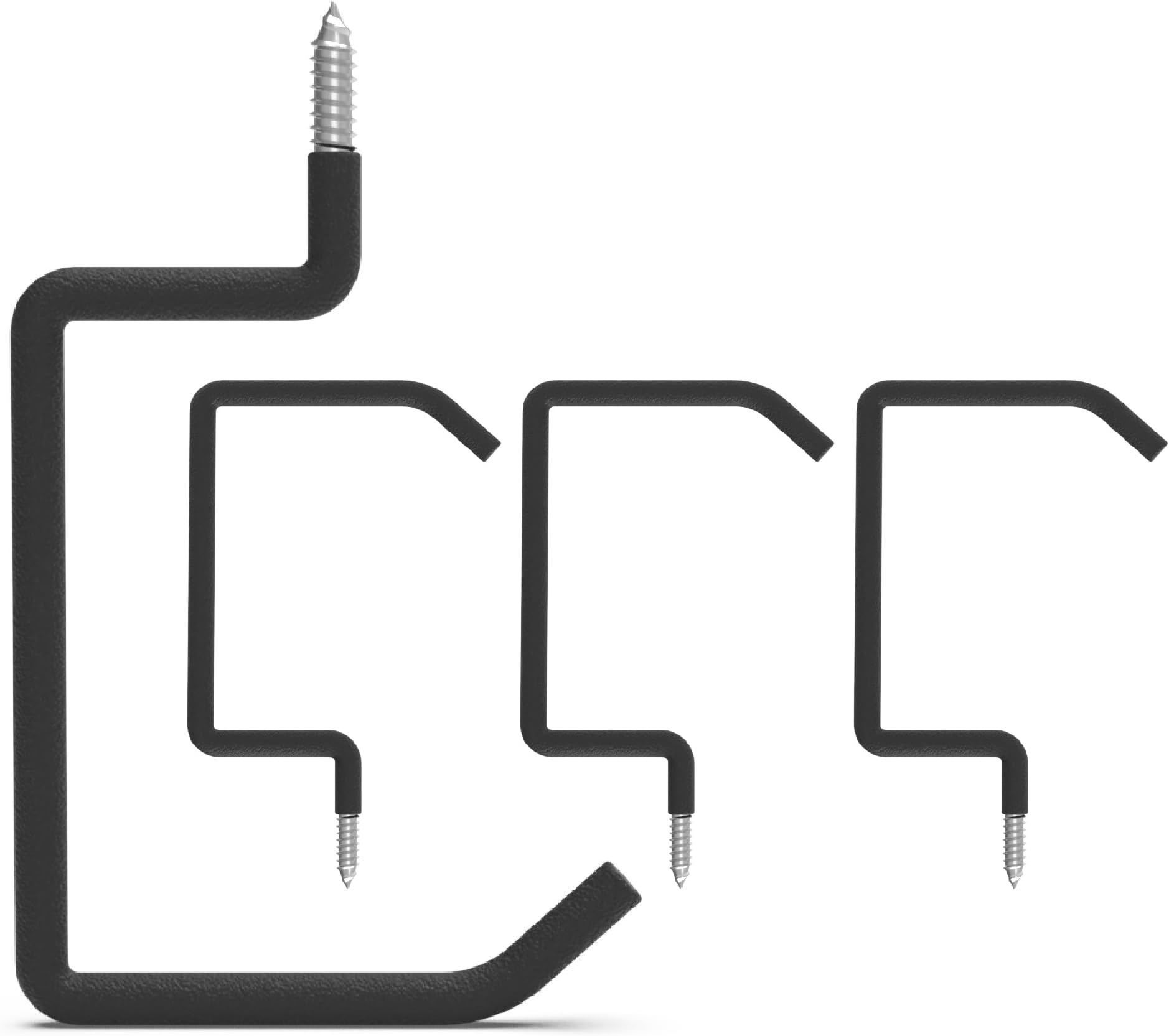 Cozihom 8 Inches Extra Large Mountain Bike Storage Hook Set, Heavy Duty ...