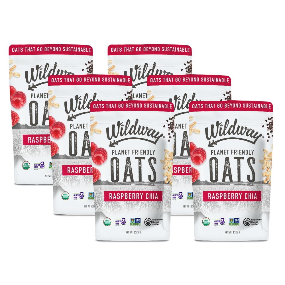 Wildwayorganic Rolled Oats Overnight Oats Glyphosate Free Gluten Free ...