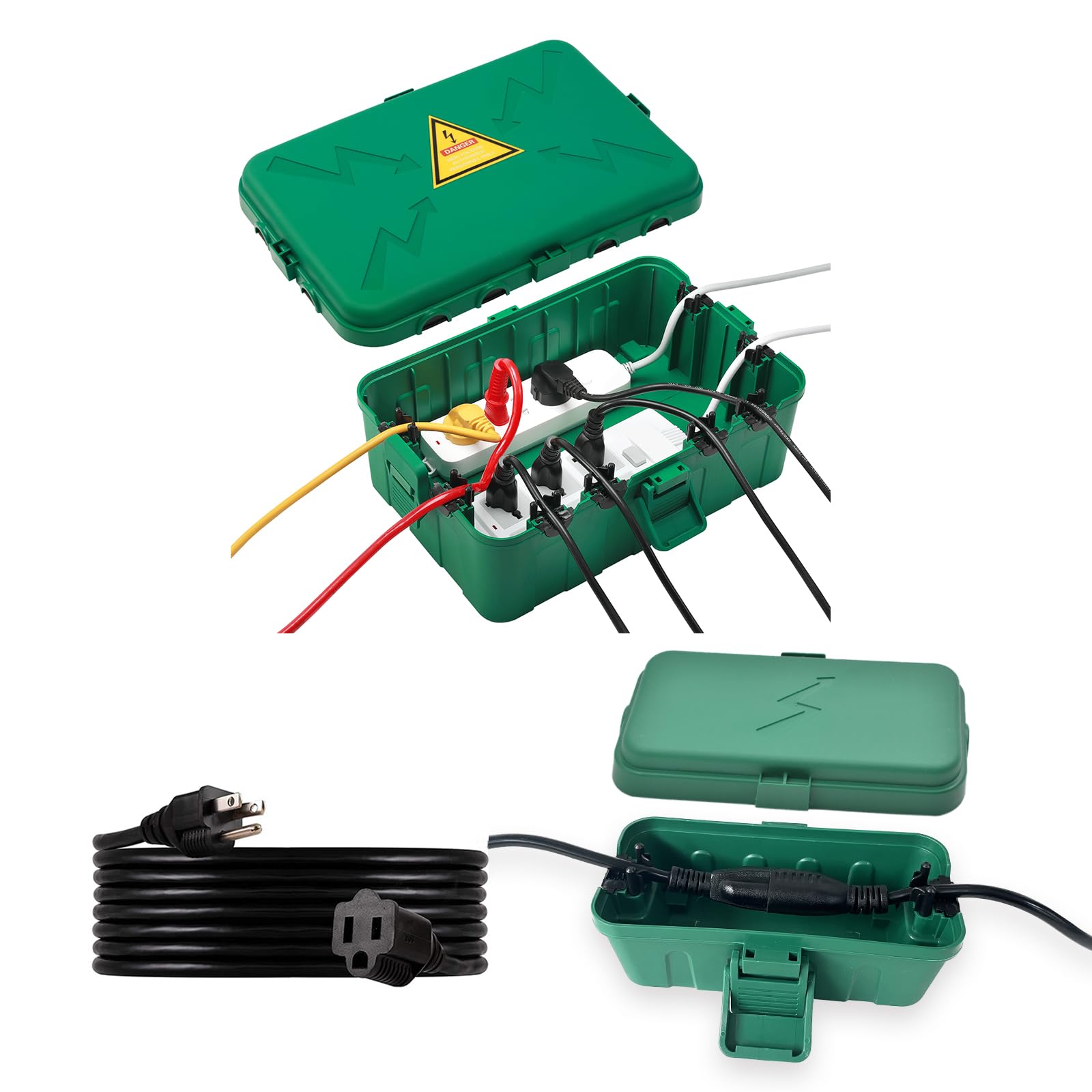 Outdoor Electrical Timer Covers GE 8 Hour Outdoor 2 Outlet Mechanical