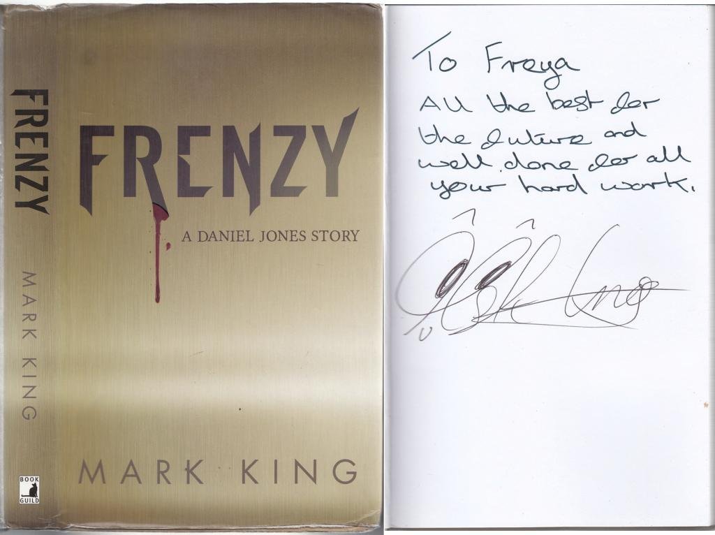 FRENZY a Daniel Jones Story (1): King, Mark: 9781846248771: Amazon.com ...