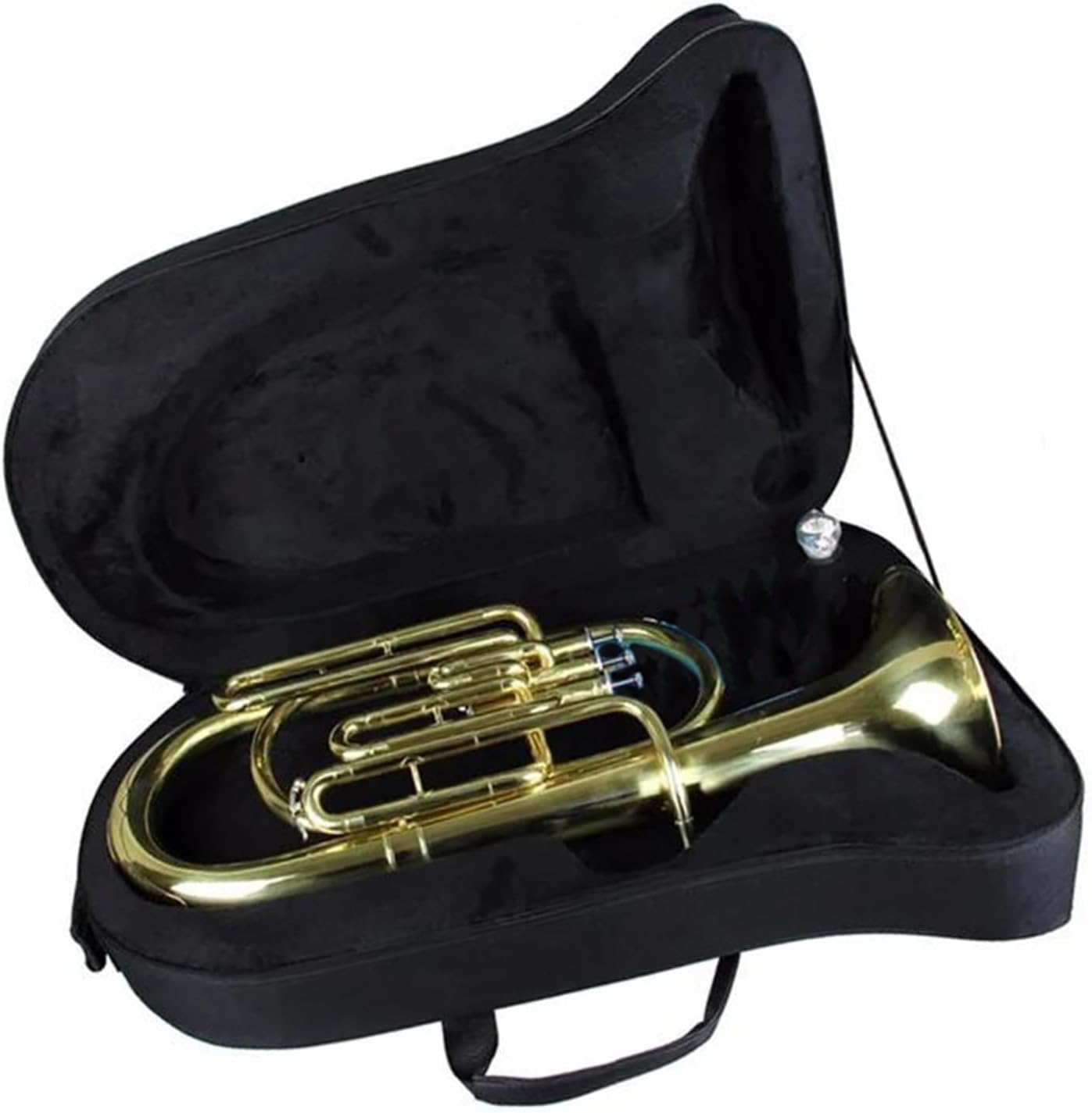 Amazon.com: Euphonium Instrument Bb Tone Yellow Brass Gold Lacquer ...