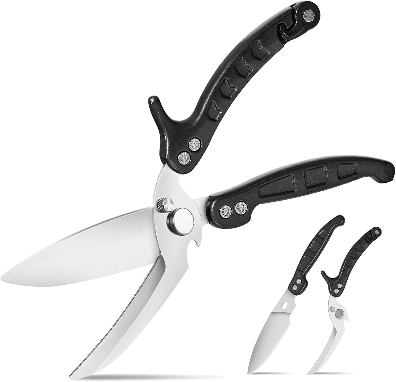 Amazon.com: SCAIKTIG Heavy Duty Kitchen Shears, Detachable Poultry ...