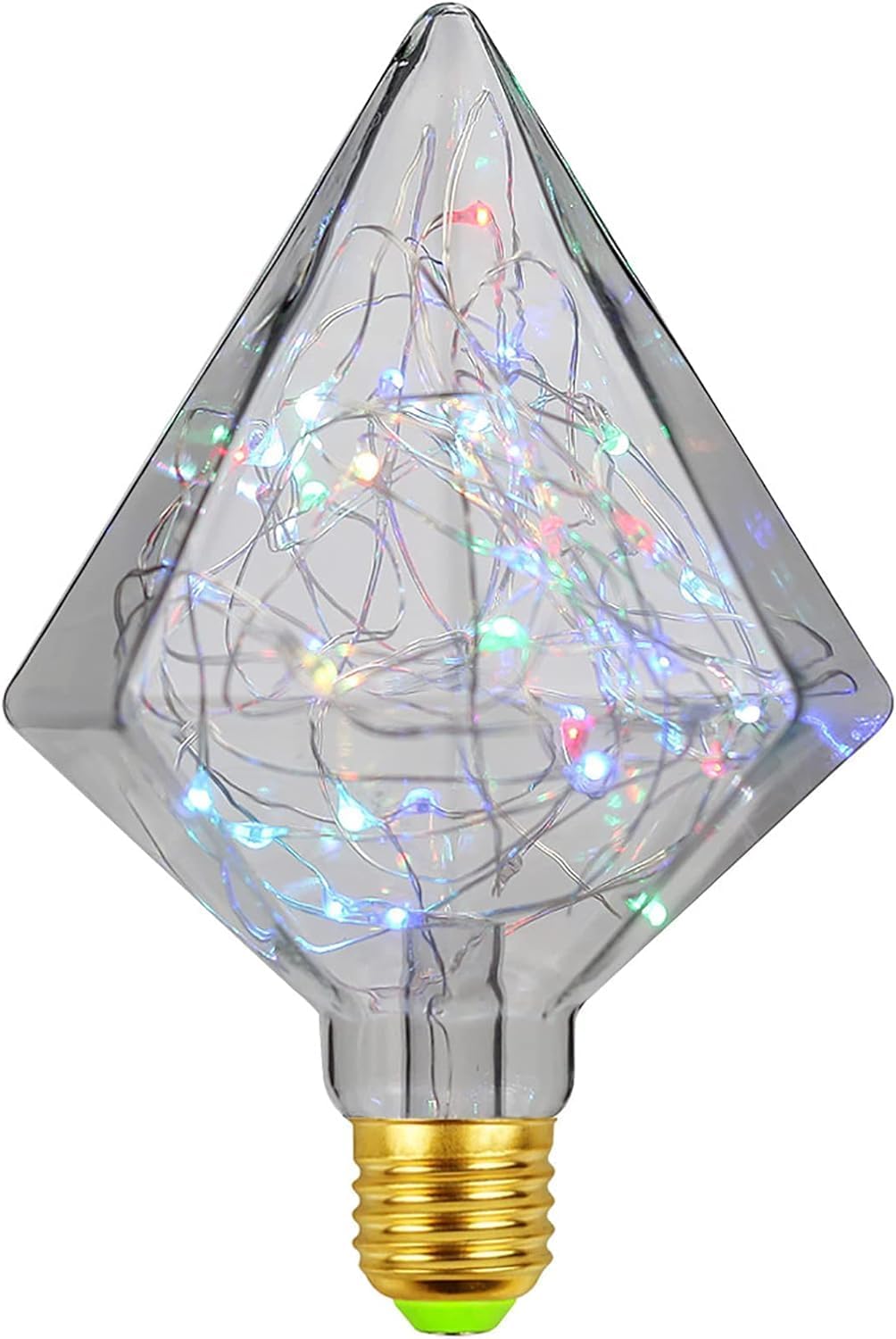 ASMSW Diamond Light Bulb with Colorful Light, LED Edison Starry ...