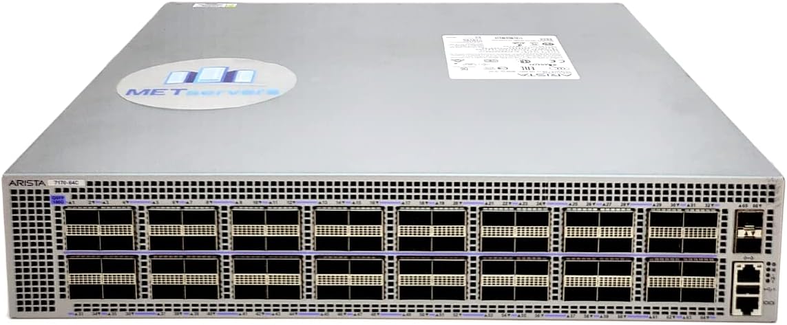 Amazon.com: METServers DCS-7170-64C-F 64x 100bE QSFP Port Switch for ...