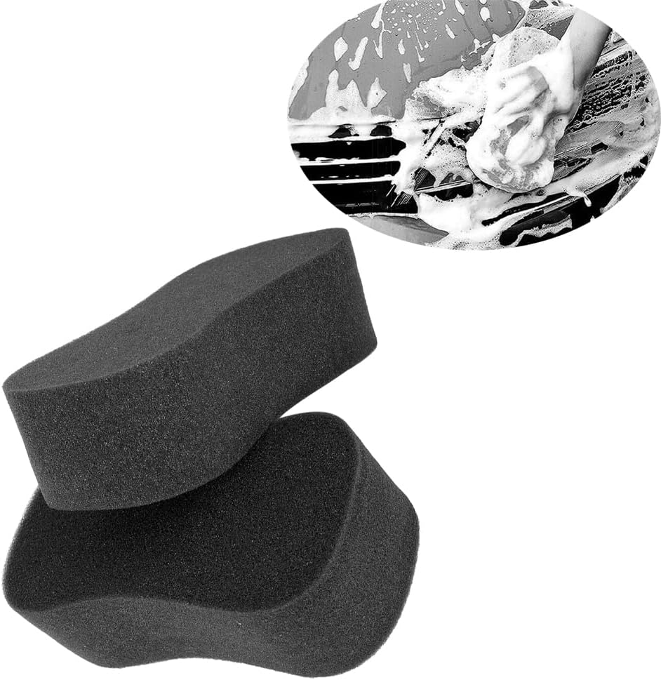 2 Pack Car Sponges, 2 Pack Car Sponges, Washing Windows and Anti ...