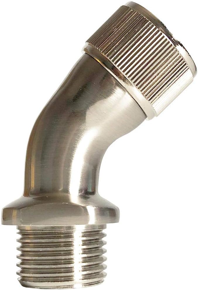 MissMin Elbow Adapter for Shower Head Brushed Nickel - Amazon.com