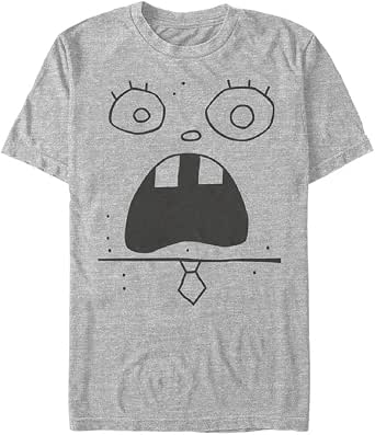 Amazon.com: Nickelodeon Men's Big & Tall Doodlebob Face Tee T-Shirt ...