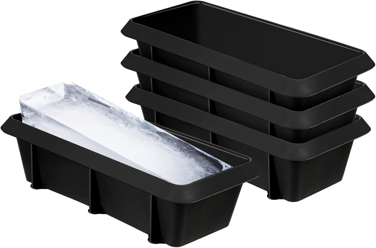 Amazon.com: Webake Total 9 Lb Extra Large Ice Block Molds for Ice Bath ...