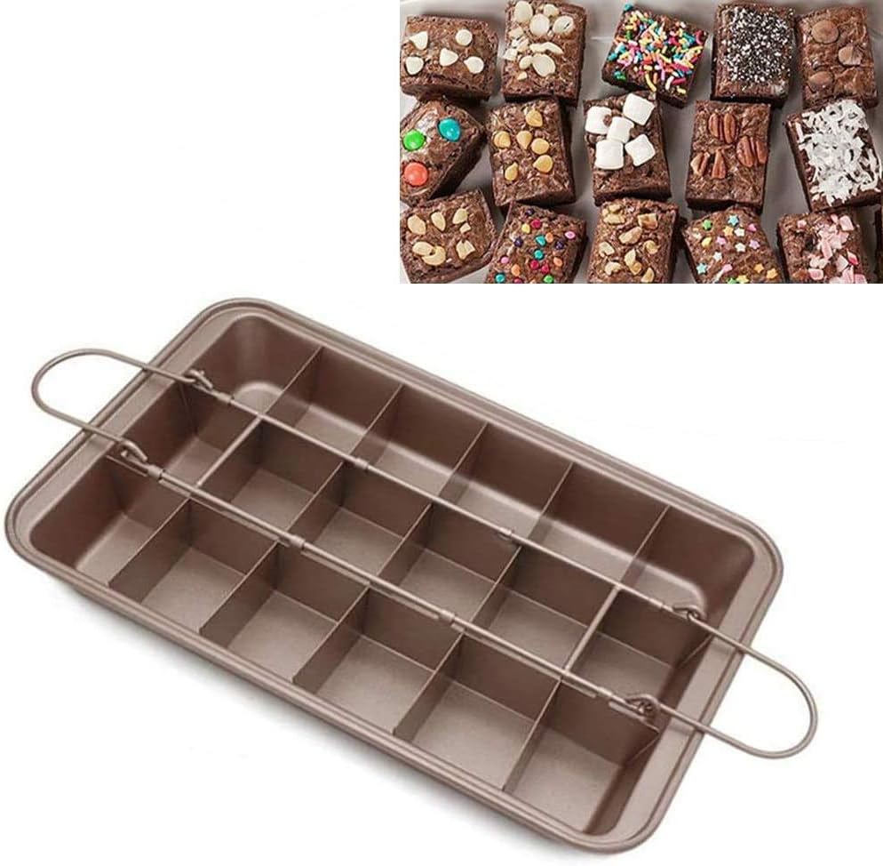 Baker's Edge Brownie Pan Complete Set| The Original All-Edges Brownie ...