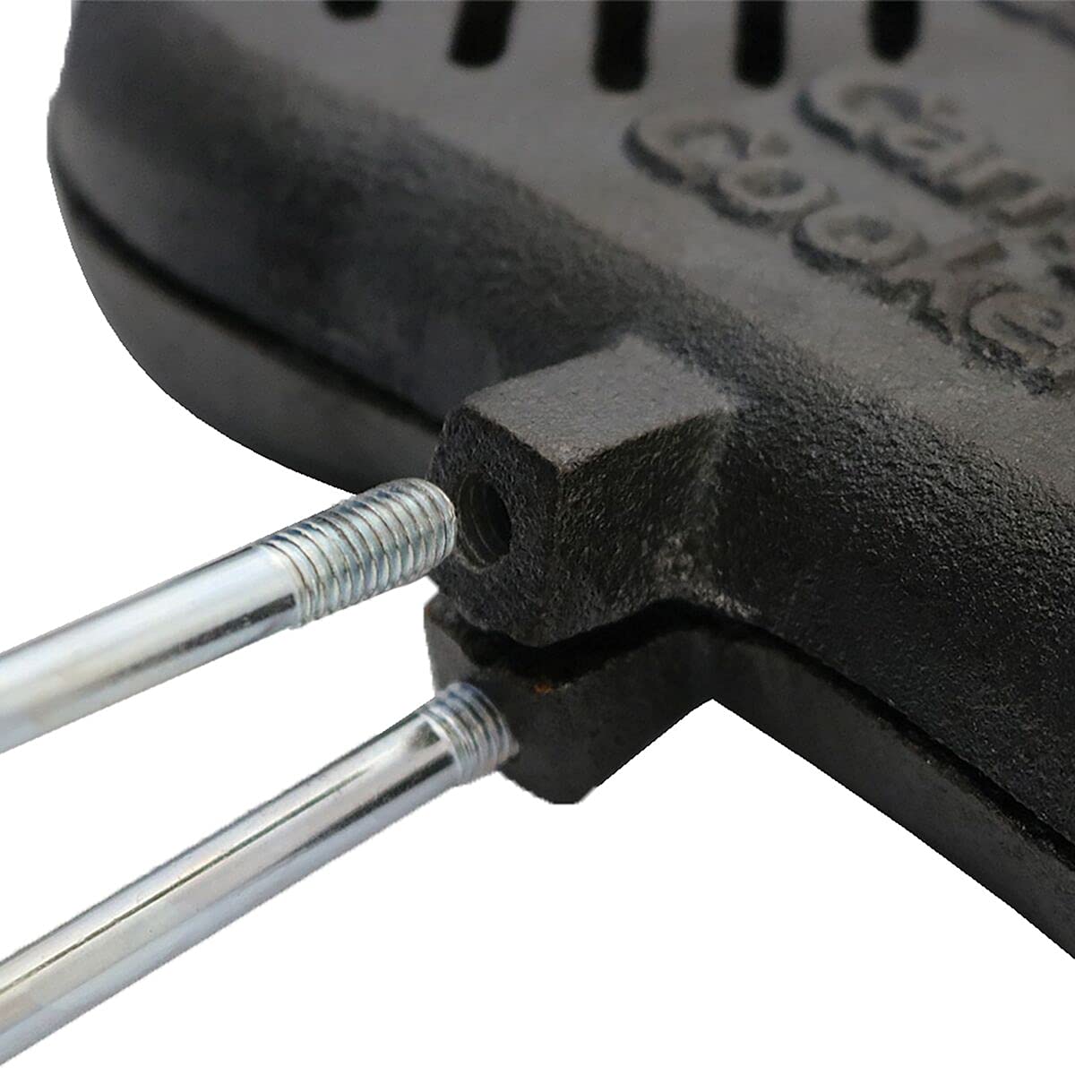 Snapklik.com : Cast Iron Double Broiler