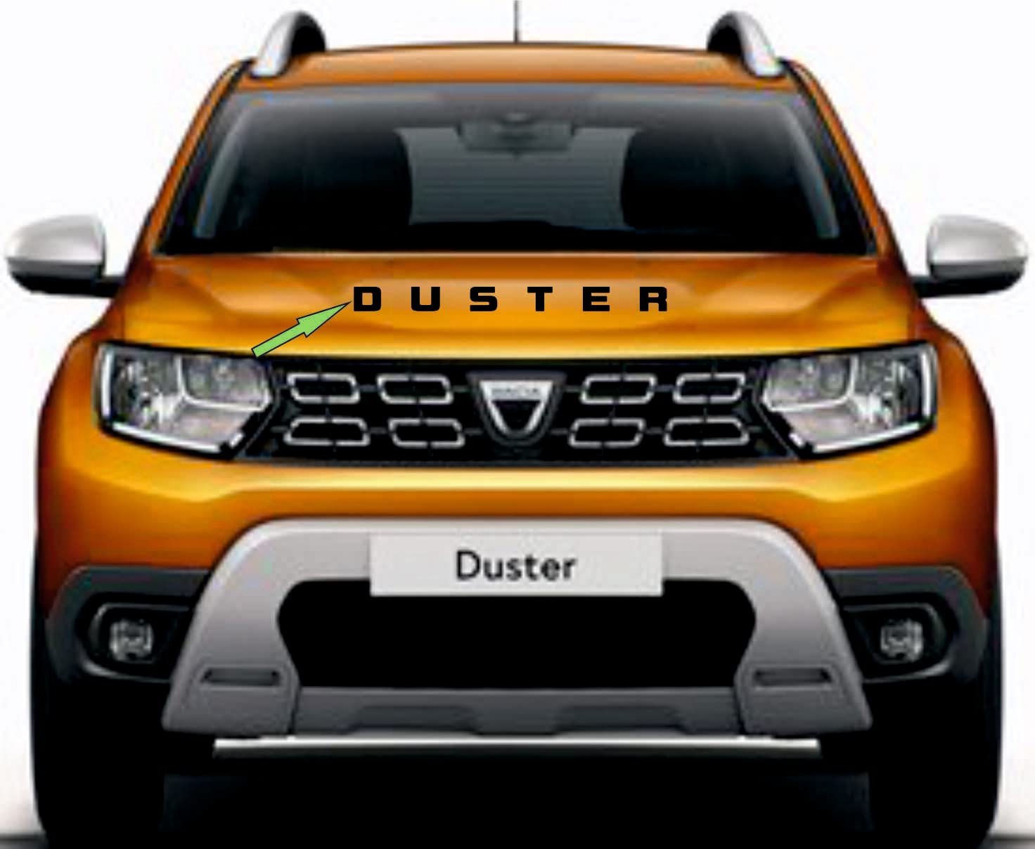 Carlooks Duster 3D Letters and Sticker for car_ Black : Amazon.in: Car ...