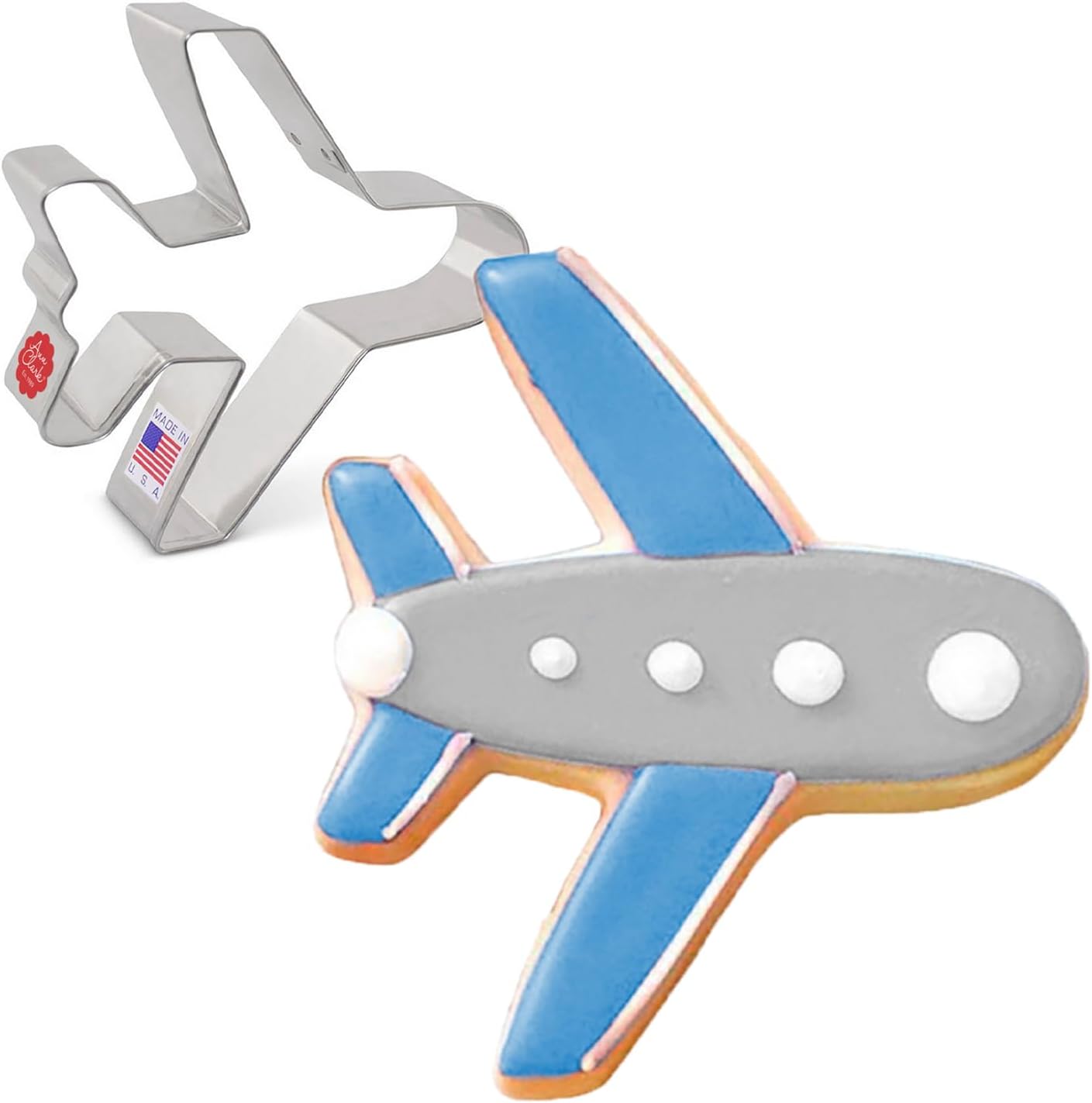 Amazon.com: ZDYWYZJ Mini Airplane Shaped Cookie Cutter: Home & Kitchen