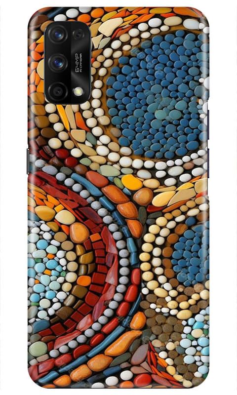 KABLA for Realme X7 Max Back Cover Hard Plastic for Girls Boys Flowers ...