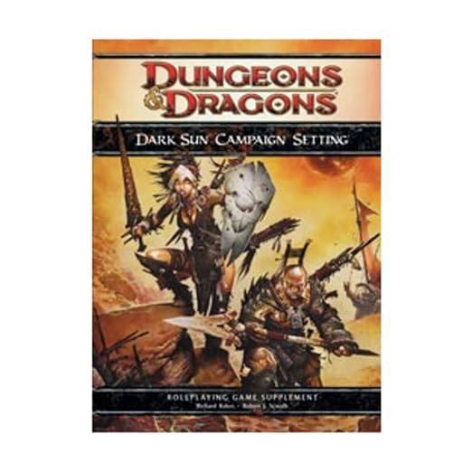 Dark Sun Campaign Setting: A 4th Edition D&D Supplement: Baker, Richard ...