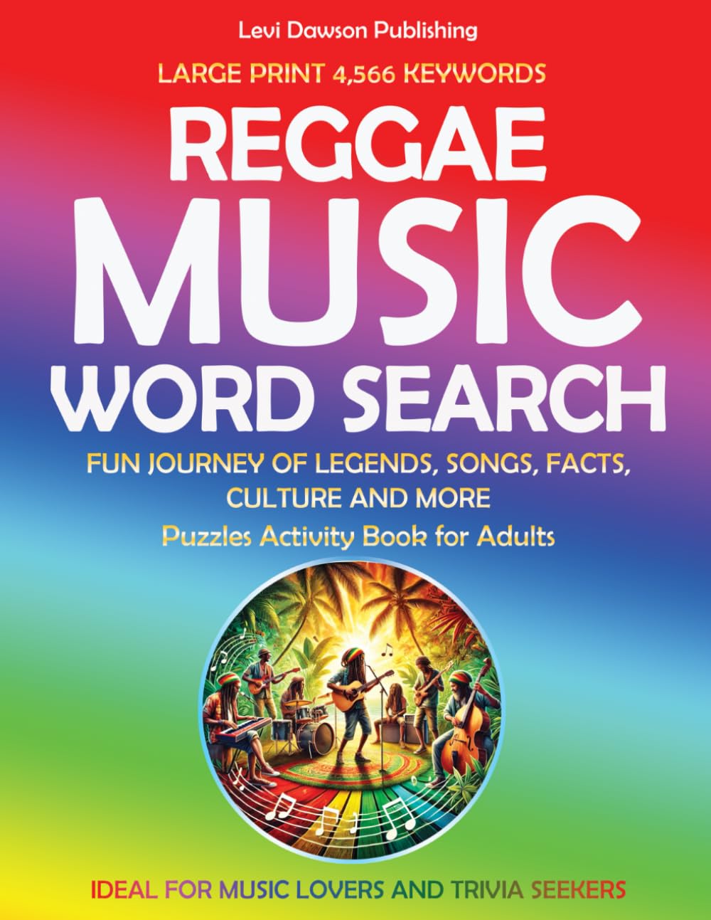 Amazon.com: Reggae Music Word Search: Large Print Puzzles Activity Book ...