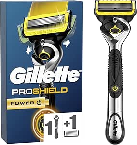 Gillette Proshield Power Razor : Amazon.co.uk: Health & Personal Care