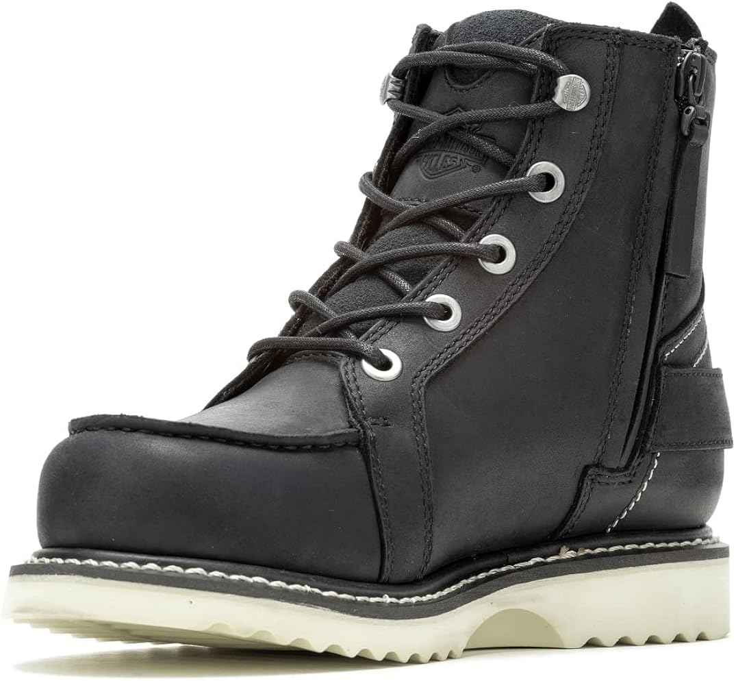 Amazon.com | Harley-Davidson Women's Jaynes 5" Lace-up Ankle Boot ...