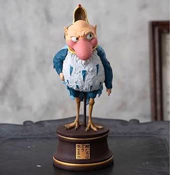 Amazon.co.jp: How do you live? Statue Figurine, Heron Man, Jiburi ...