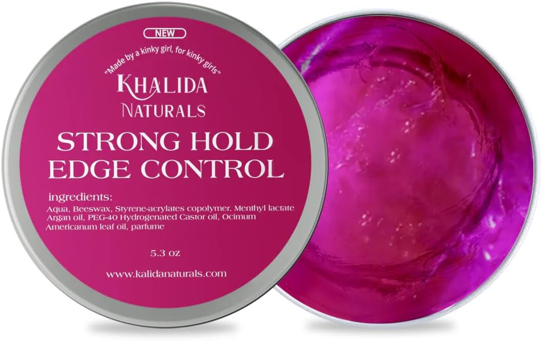 Amazon.com : Edge Control Gel for 4C Hair Braiding Hair Gel Firm Hold ...