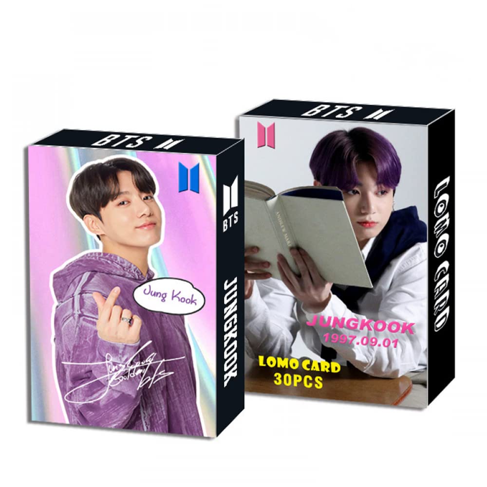 Buy Goodern 30PCS BTS Lomo Cards BTS JUNGKOOK Butter Personal Lomo ...