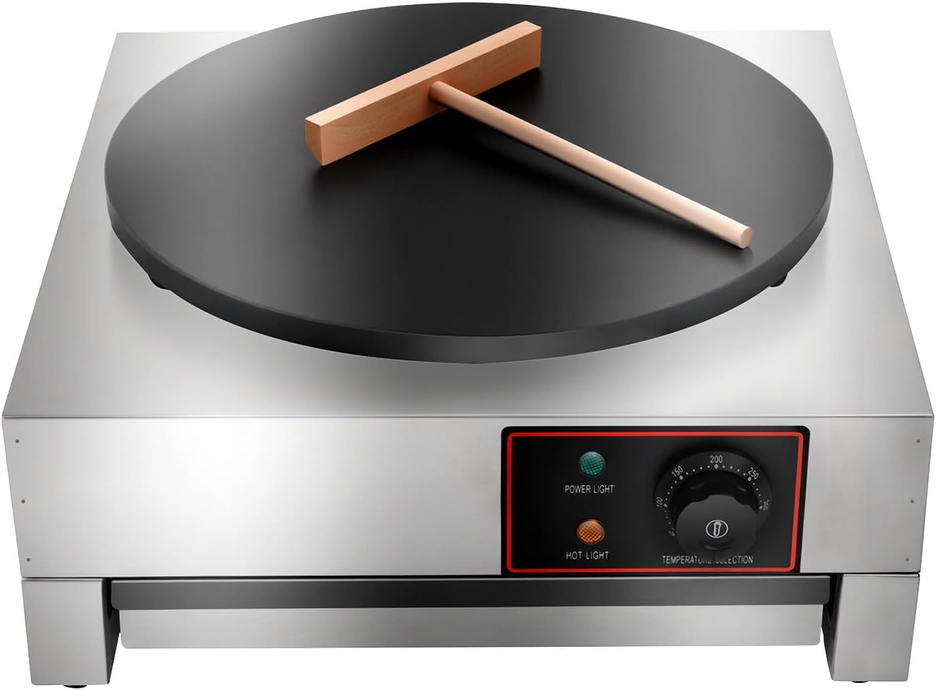 Amazon.com: VEVOR Electric Crepe Maker, 16-Inch Double Head Commercial ...