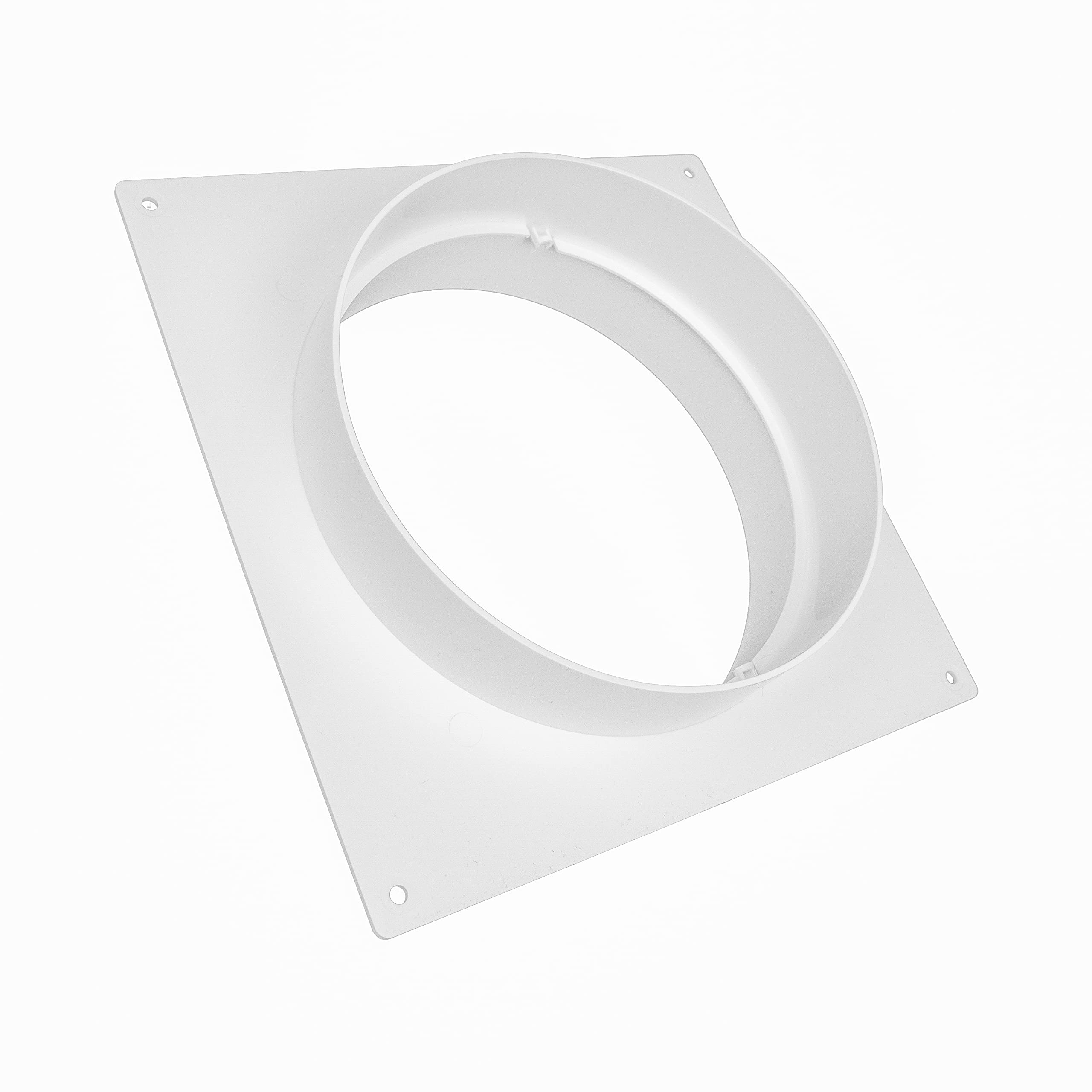 Buy Duct Connector with ing Plate. PVC Plastic Flange for Flexible or ...