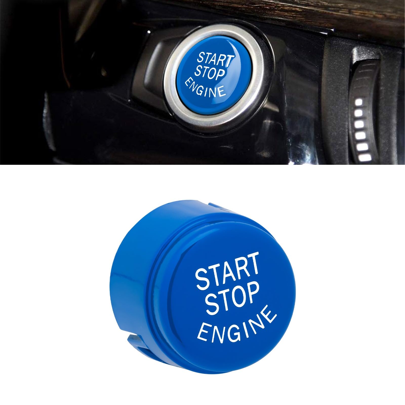 Amazon.com: x xotic tech Sports Car Engine Start Stop Button Cover ...