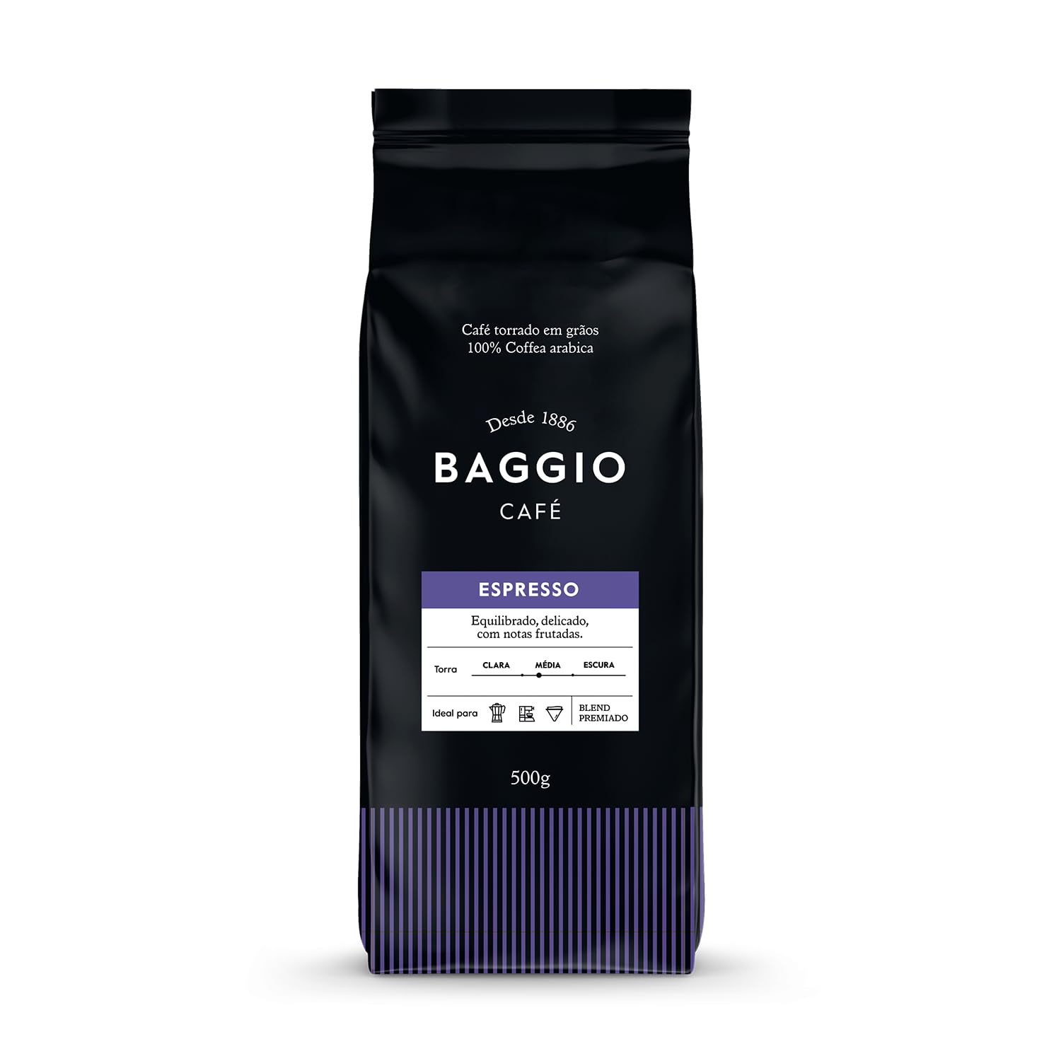 Baggio Café Espresso Grão 500g | Amazon.com.br