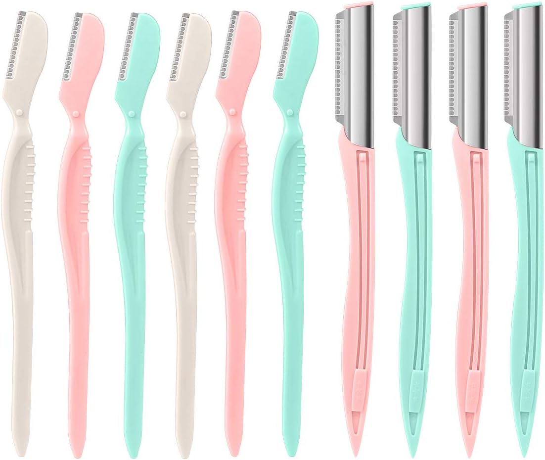 Amazon.com: 3 Pack Eyebrow Razor Trimmer Shape Shaver with Precision ...