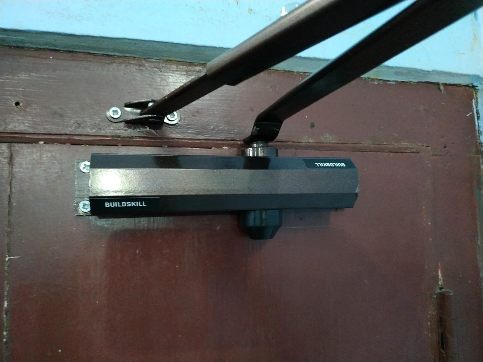 Buildskill Hydraulic Door Closer with Scissors Arm, Door Closer for ...