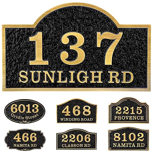 Snapklik.com : Personalized Cast House Address Plaque Custom House ...