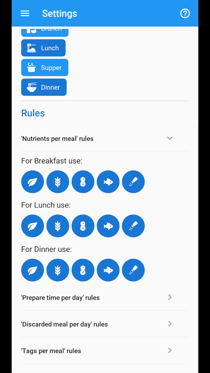 M.A.Ge - your automated menu generator - App on Amazon Appstore