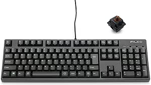 Amazon.com: FILCO Majestouch + Ask Cherry MX Brown Axis, Full Size ...