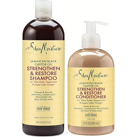 Amazon.com: SheaMoisture Shampoo for Damaged Hair Strengthen and ...