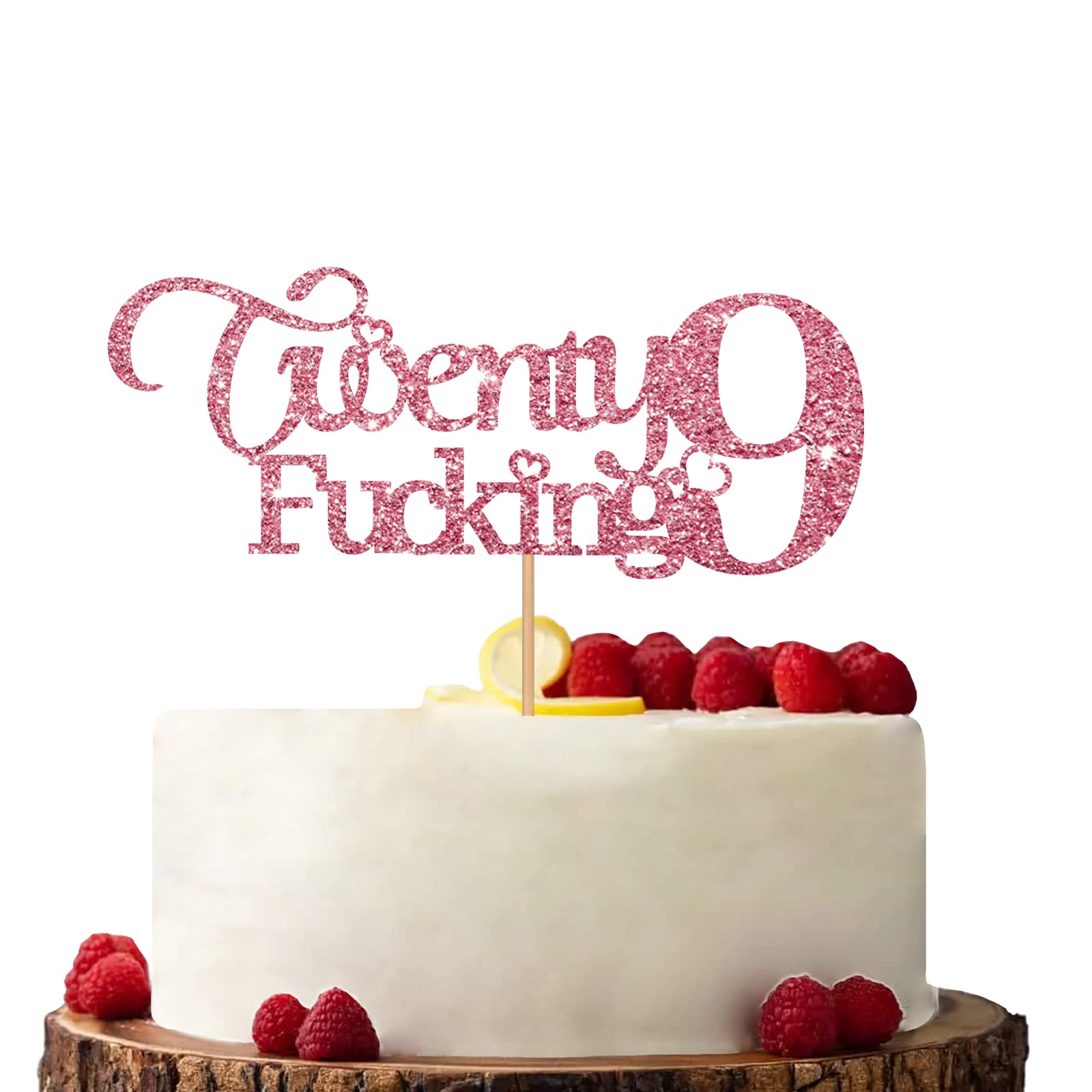 Snapklik.com : Rose Gold Twenty Nine Cake Topper, Happy 29th Birthday ...