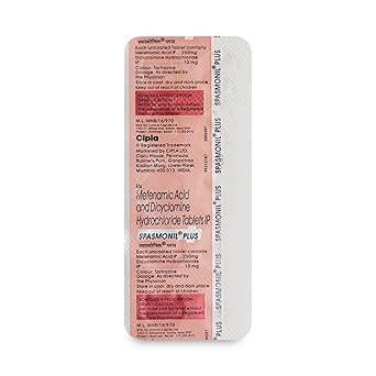 Spasmonil Plus - Strip of 10 Tablets : Amazon.in: Health & Personal Care