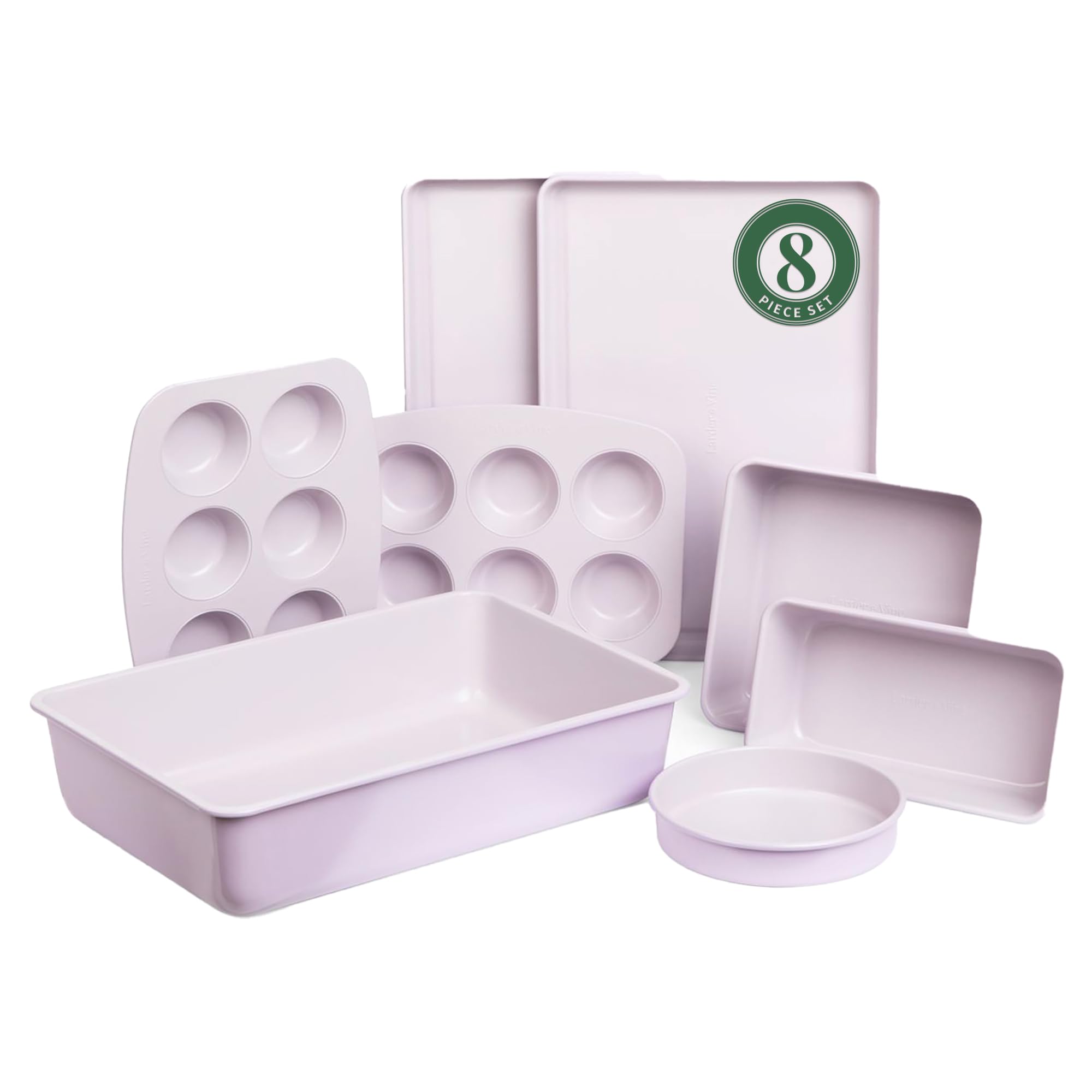 Amazon.com: Larder & Vine Bakeware Set - PFAS/PFOA/PTFE Free, Heavy ...